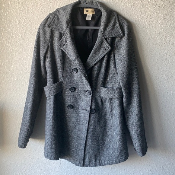 Needle & Thread | Jackets & Coats | Needle And Thread Tweed Pea Coat ...